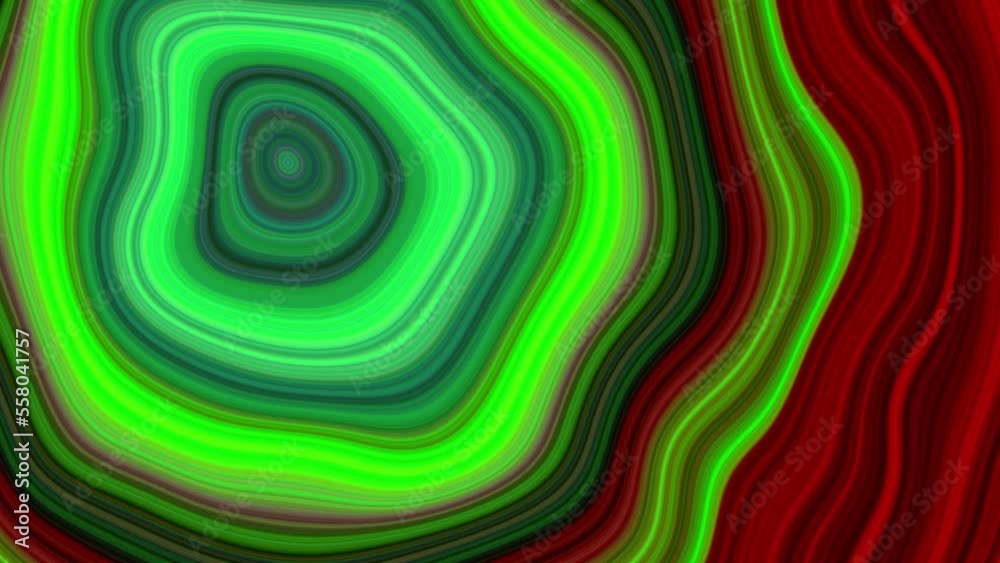 Animated waving cloth texture. Liquid holographic background. Smooth ...