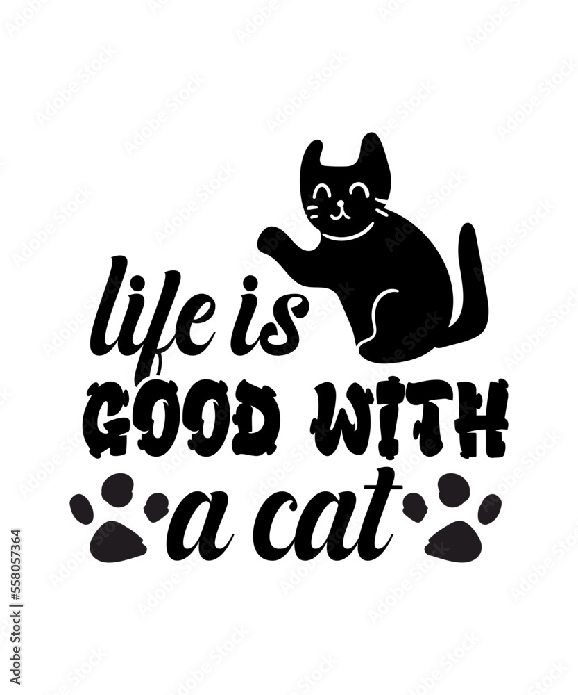 Cat Svg, Cat design, cat file, Black Cats Svg, Black Design Svg ...