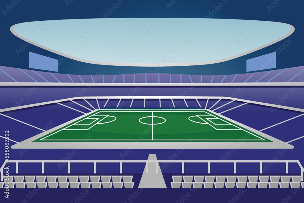 Soccer stadiums buildings. stadium line drawing illustration vector ...