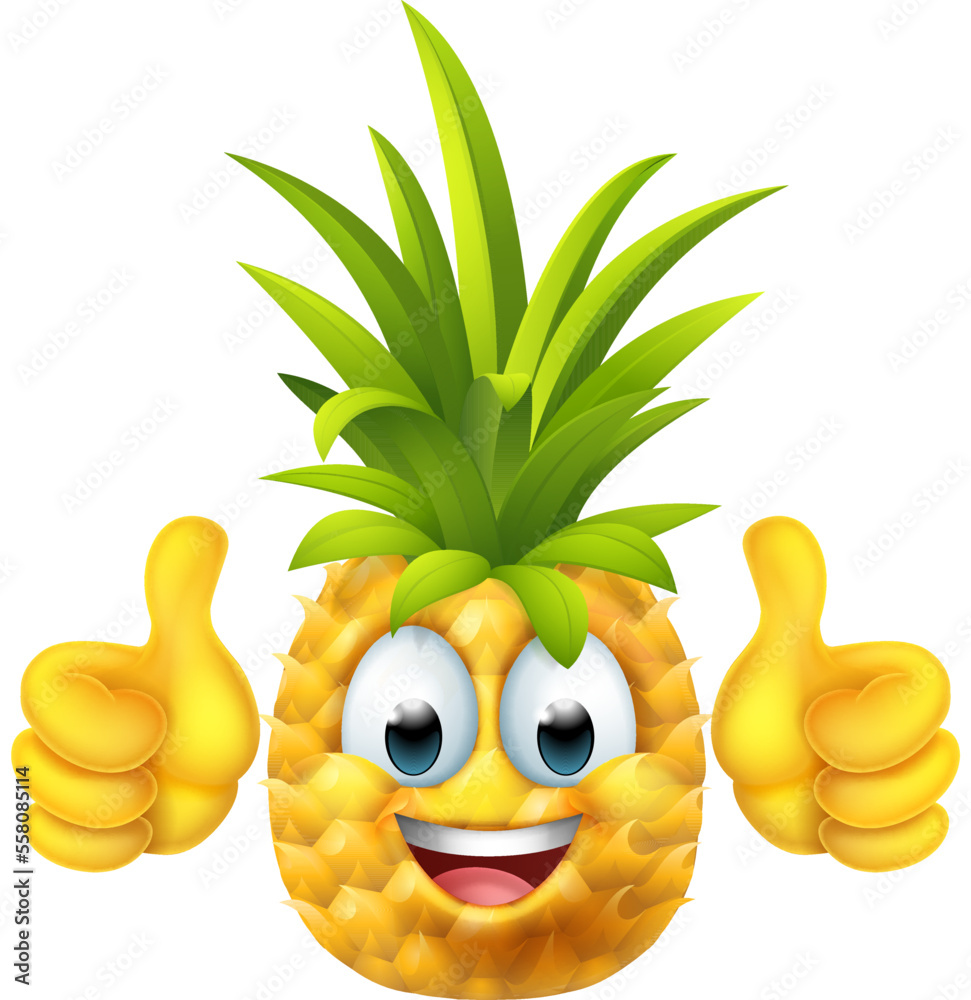 Pineapple Emoji Hd