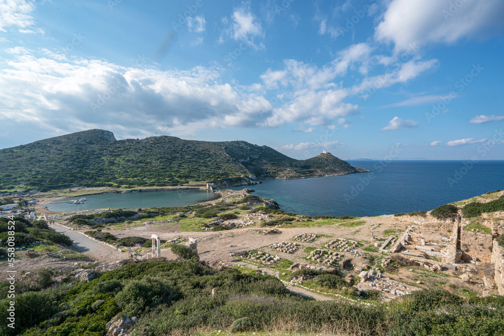 Amazing views from Knidos, which was a Greek city in ancient Caria in ...