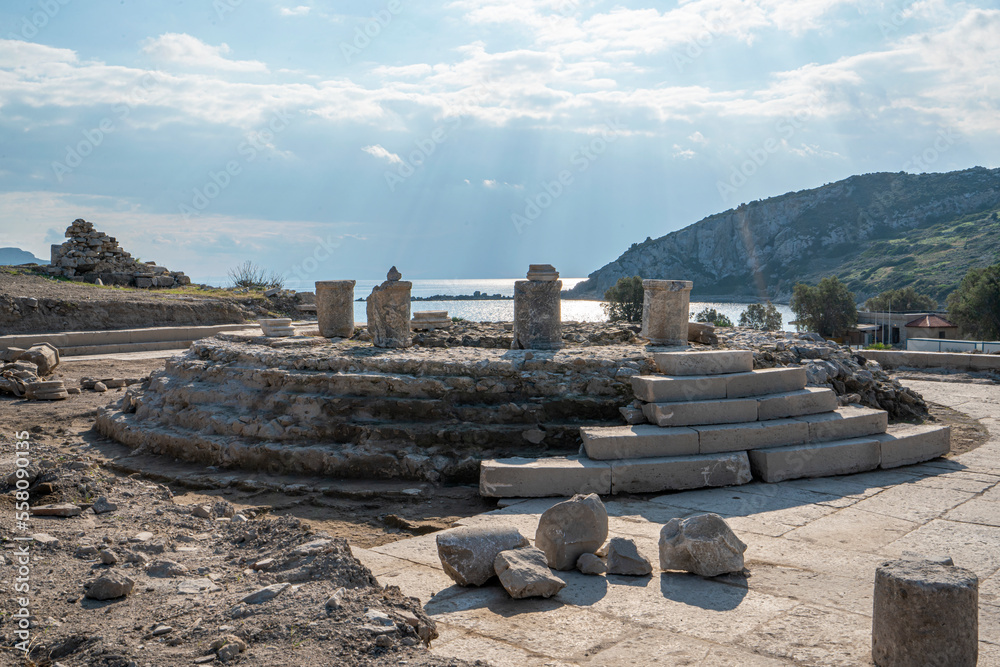 Amazing views from Knidos, which was a Greek city in ancient Caria in ...