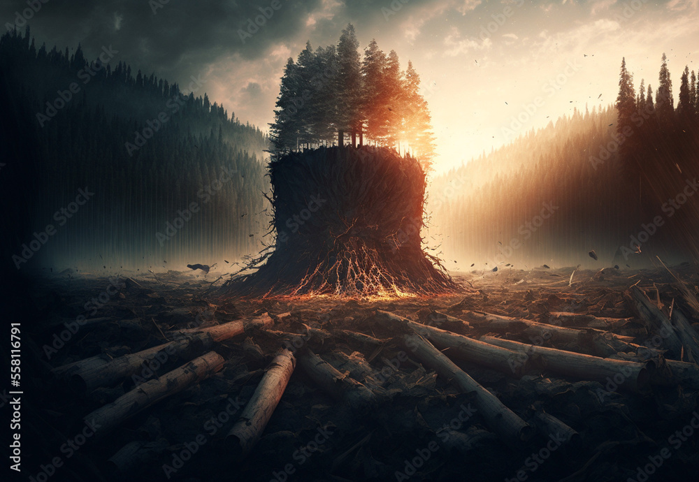 The impact of deforestation on the environment and climate change ...