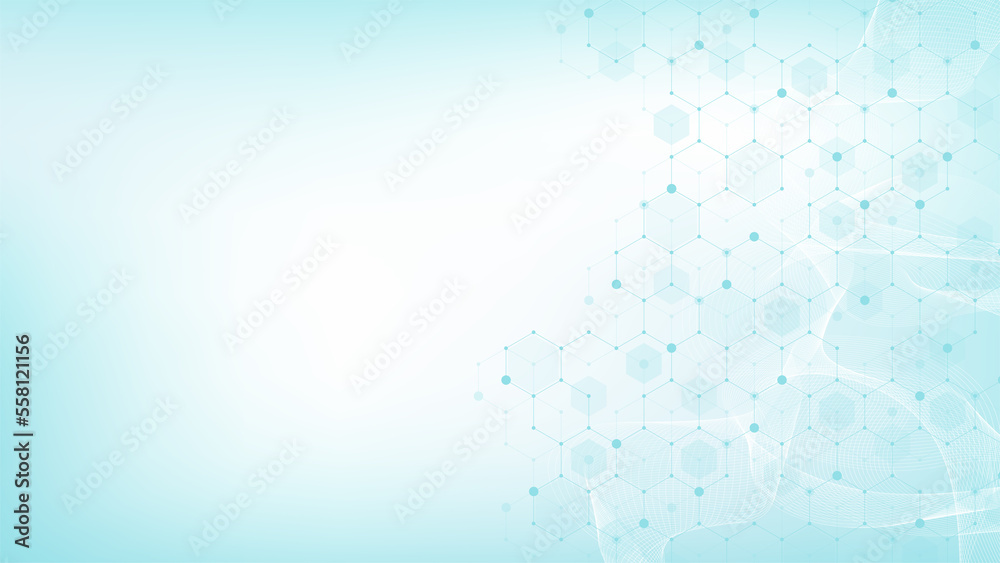 Health care and medical pattern innovation concept science background ...