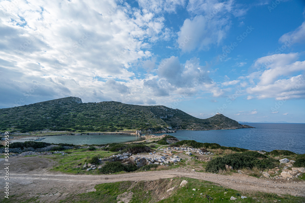 Amazing views from Knidos, which was a Greek city in ancient Caria in ...