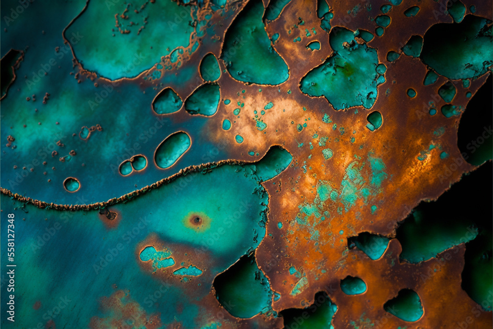 background Patina is a thin layer that variously forms on the surface ...