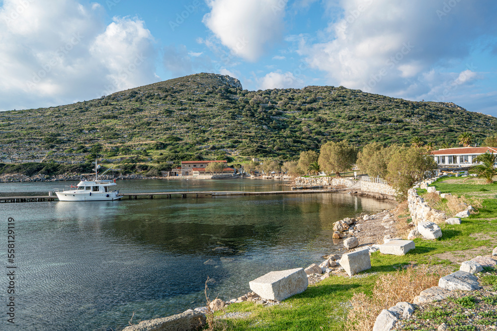 Amazing views from Knidos, which was a Greek city in ancient Caria in ...