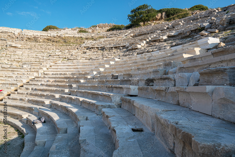 Amazing views from Knidos, which was a Greek city in ancient Caria in ...