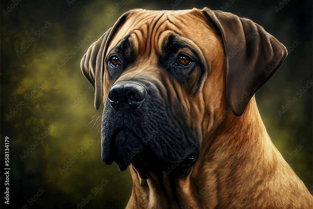 Boerboel, breed of dog for guarding or personal defense. Originally ...