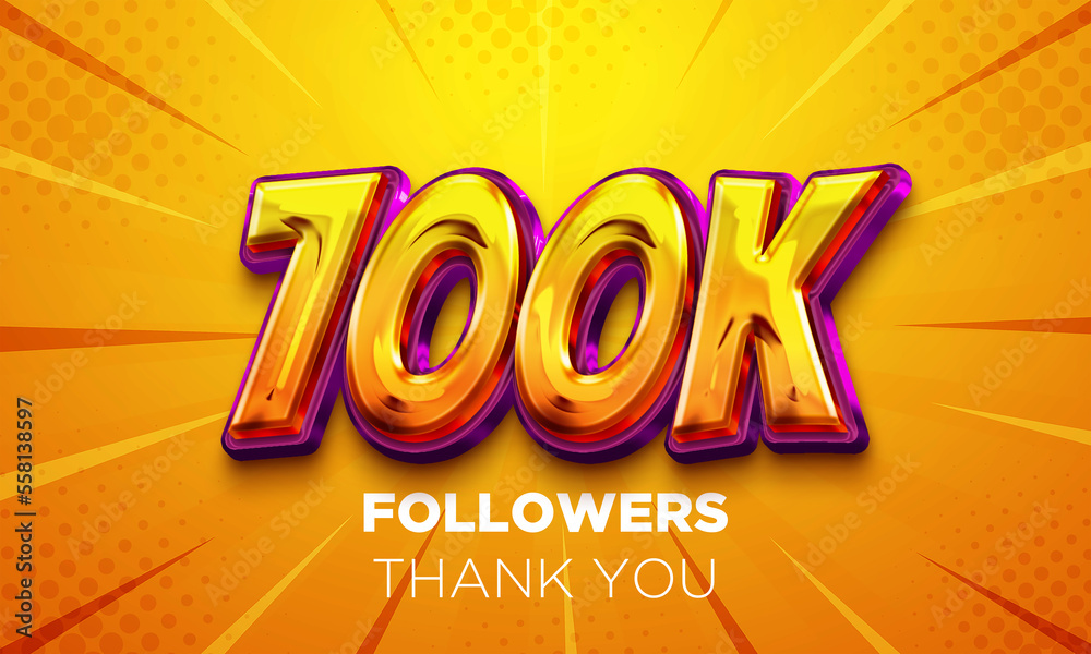 700k followers celebration. Social media poster. Followers thank you ...