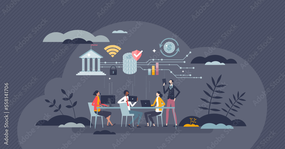 Fintech services as financial technology for web money tiny person ...