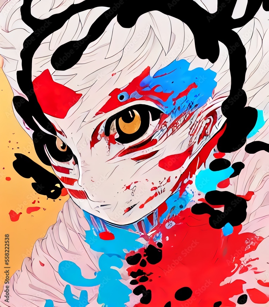 Cuadro dibujo animado ilustração do Stock | Adobe Stock