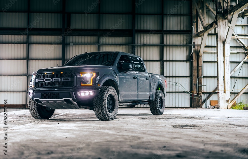 Seattle, WA, USA October 2, 2022 Ford Raptor Stock Photo | Adobe Stock