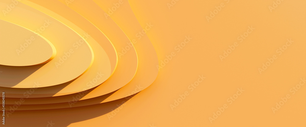 Orange design for poster, identity, brochure, presentation template ...