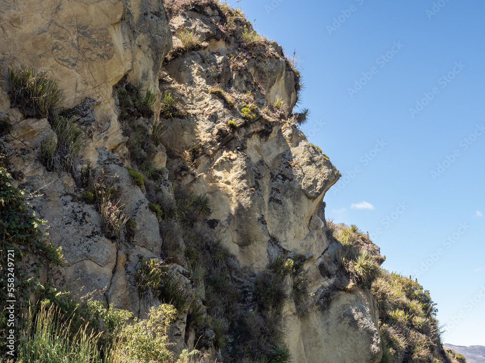 Cara del Inca en las ruinas de Ingapirca, en Ecuador Stock Photo ...