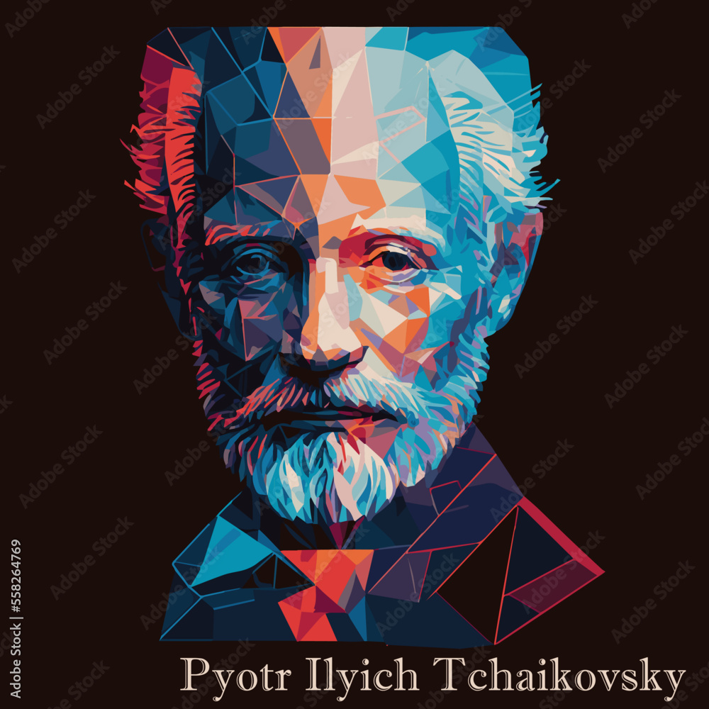 Vector of Famous Classical Conductors Stock Vector | Adobe Stock