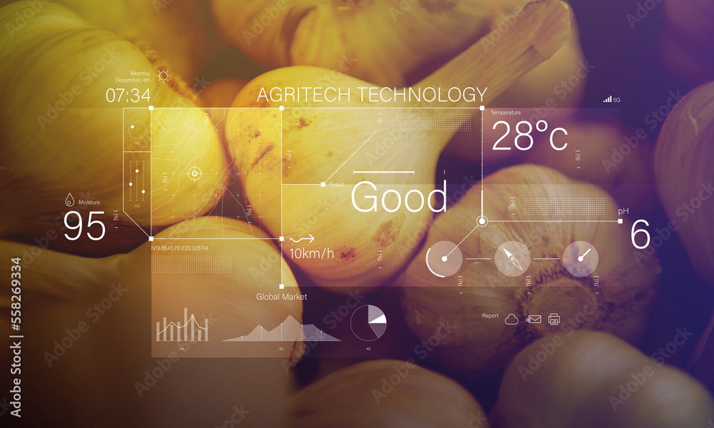 Digital futuristic technology in smart argriculture farm using ai ...