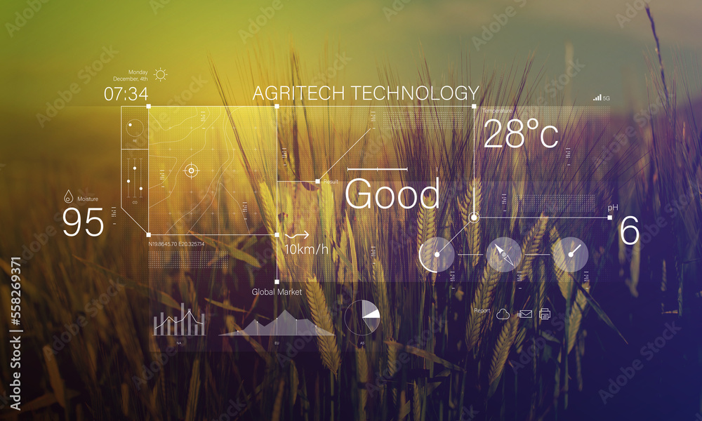 Digital futuristic technology in smart argriculture farm using ai ... Digital futuristic technology in smart argriculture farm using ai ...