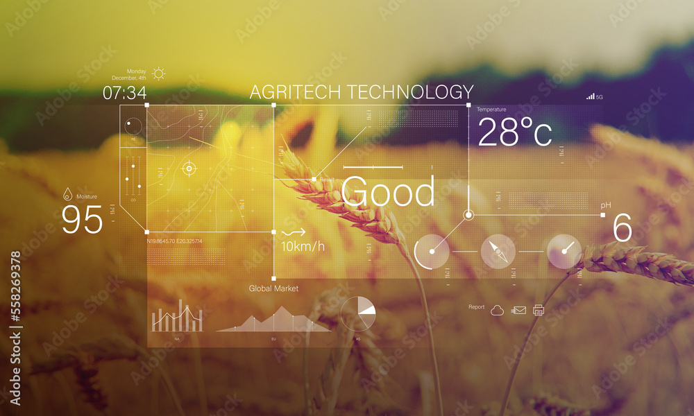 Digital futuristic technology in smart argriculture farm using ai ... Digital futuristic technology in smart argriculture farm using ai ...