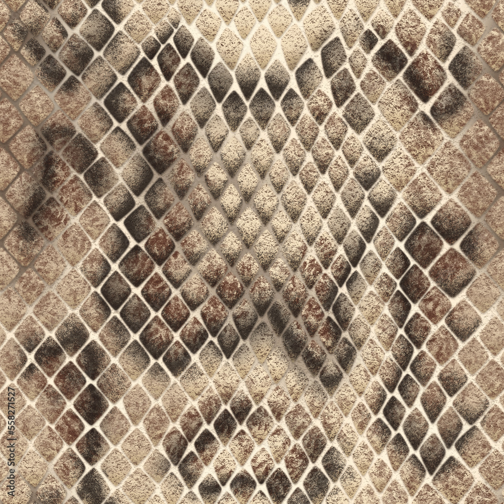 Snakeskin Seamless Animal Skin Pattern Snake Lizard Reptile Stock ...