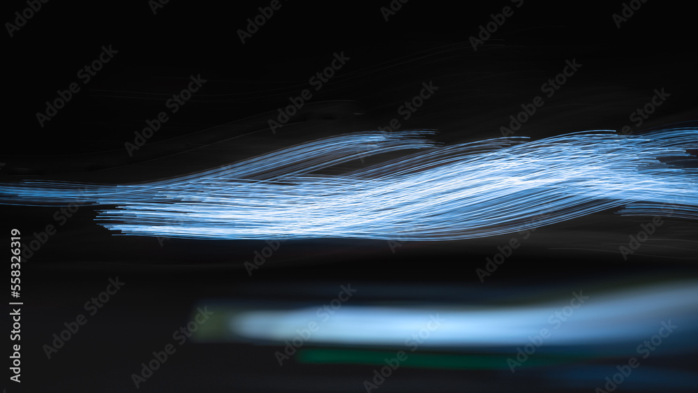 optical fiber vector, network lights, optics with lights, technology ...