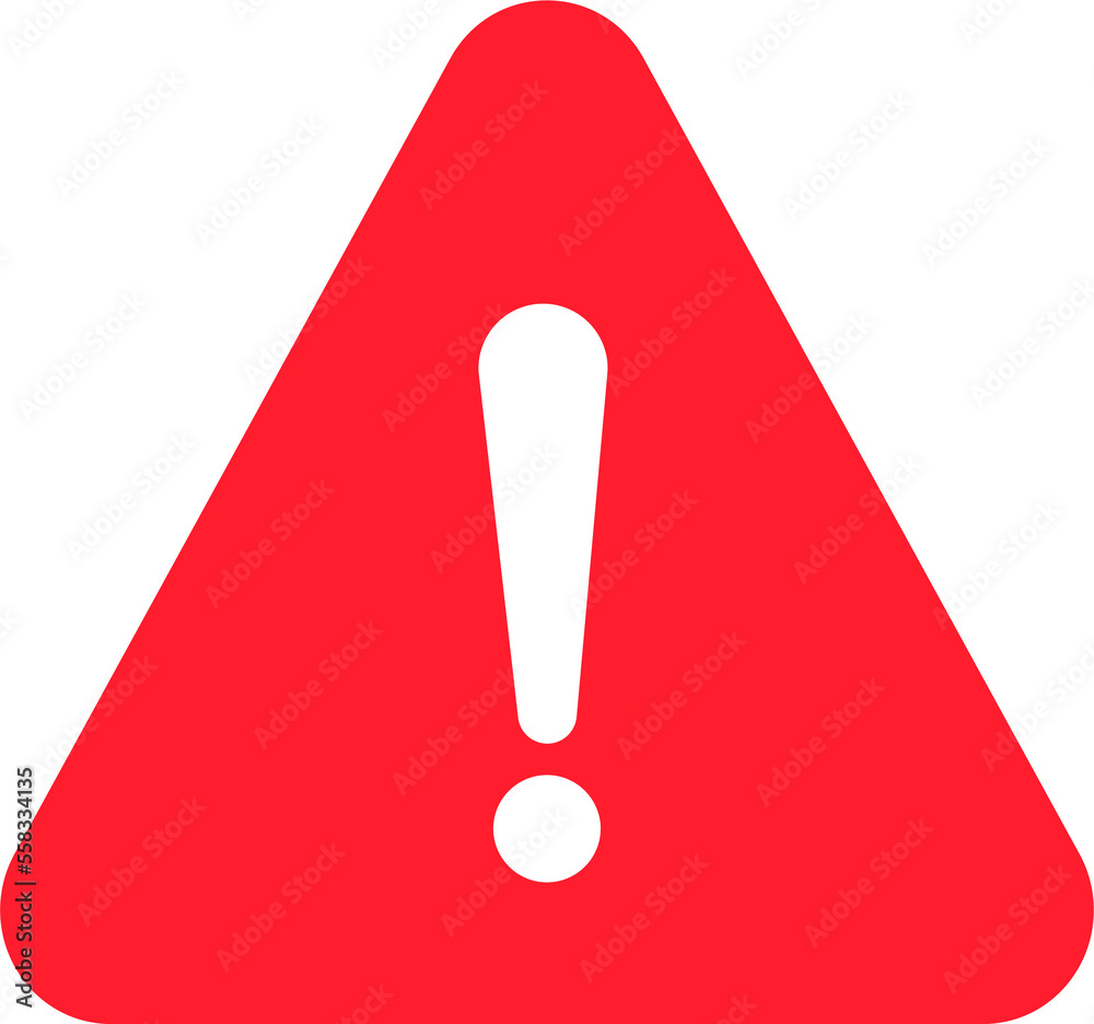 Warning message concept represented by exclamation mark icon ... Warning message concept represented by exclamation mark icon ...