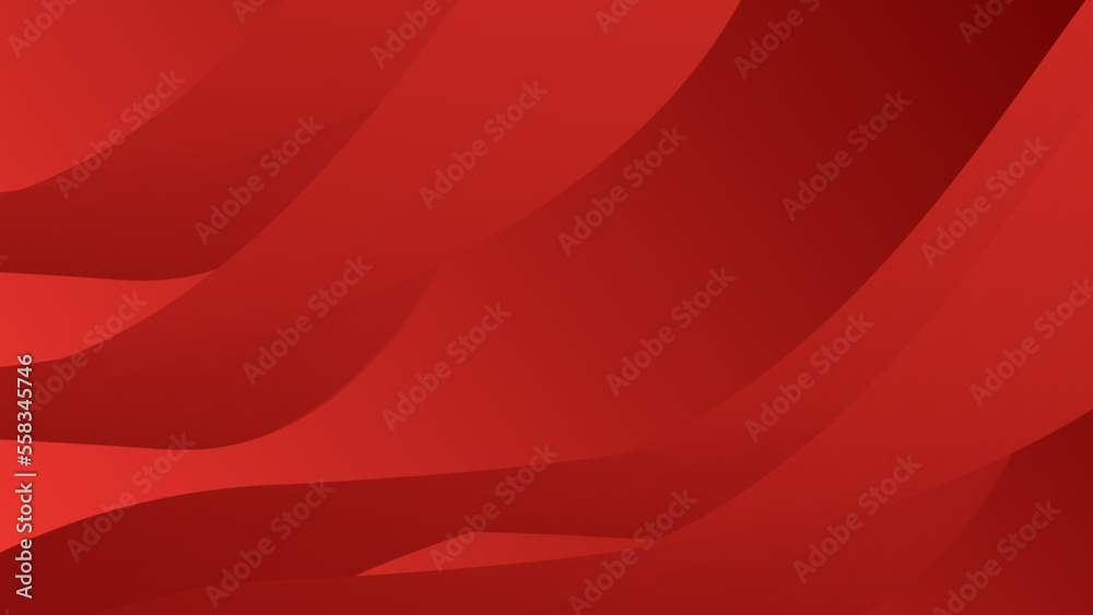 Stockvector Minimal red geometric shapes abstract modern background ...