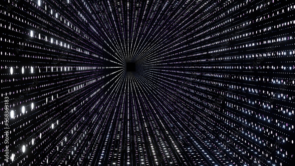 Matrix. Abstract technology background. Futuristic backdrop. Stock ...