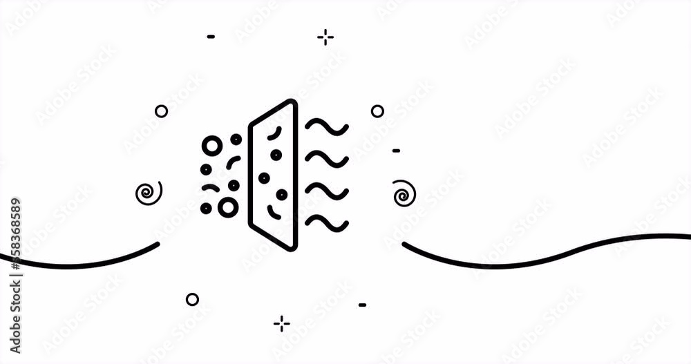 Hood. Air conditioning, Air filtration, cold, heat, virus, fan ...