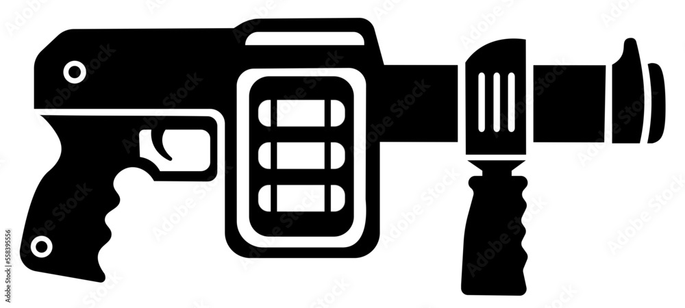 Grenade launcher SVG, Gun SVG, Weapon SVG, Automatic gun SVG, Cartoon ...