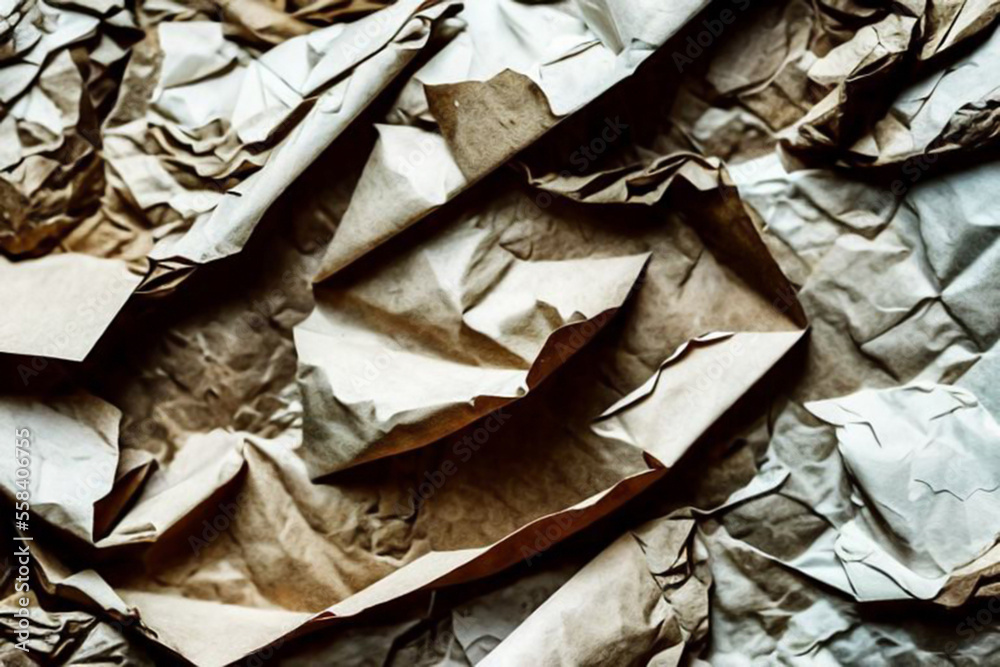 crumpled paper texture Stock Illustration | Adobe Stock