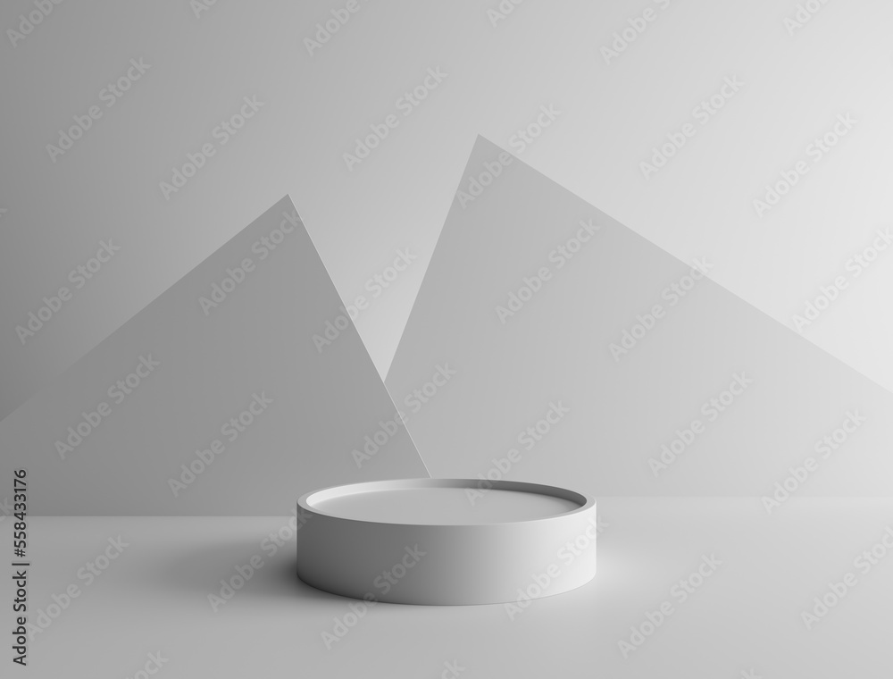 3d platform studio minimal scene with render platform. studio ...