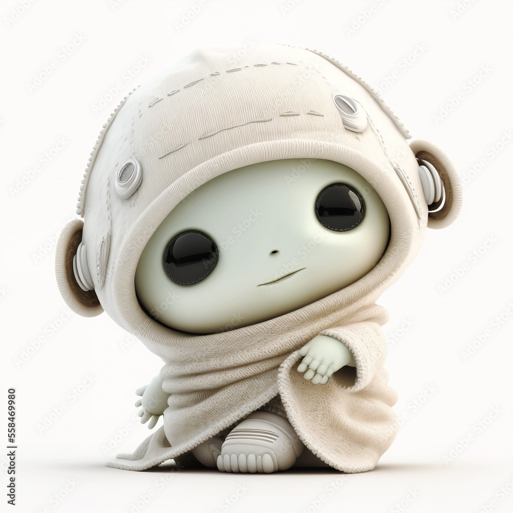cute baby alien Stock Illustration | Adobe Stock