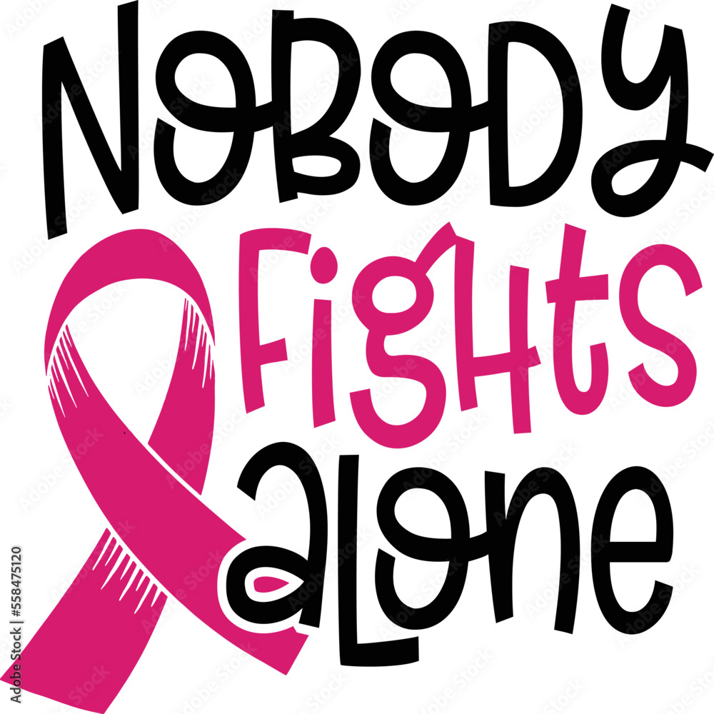 Cancer awareness Quotes SVG Cut Files Designs Bundle, Cancer awareness ...