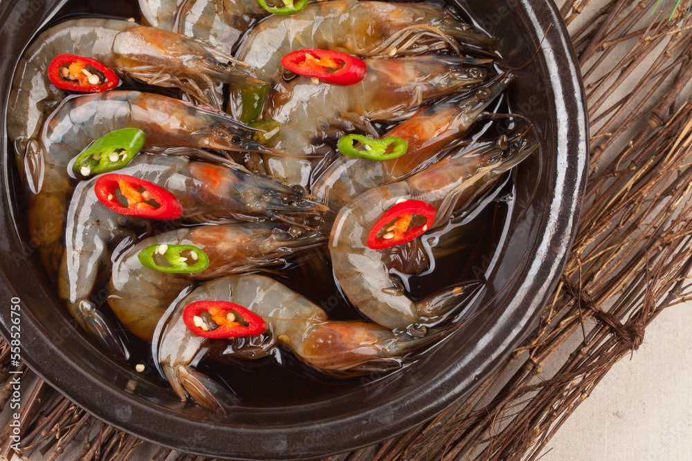 The body is covered with scabs and is divided into a head, chest, and ...