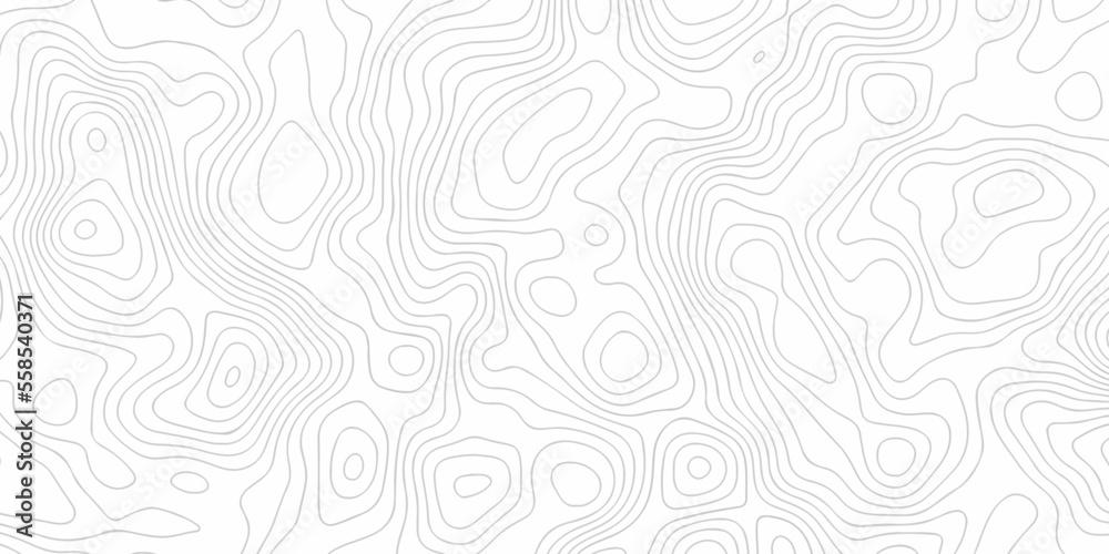 Abstract background with lines Topographic map background. Line ...