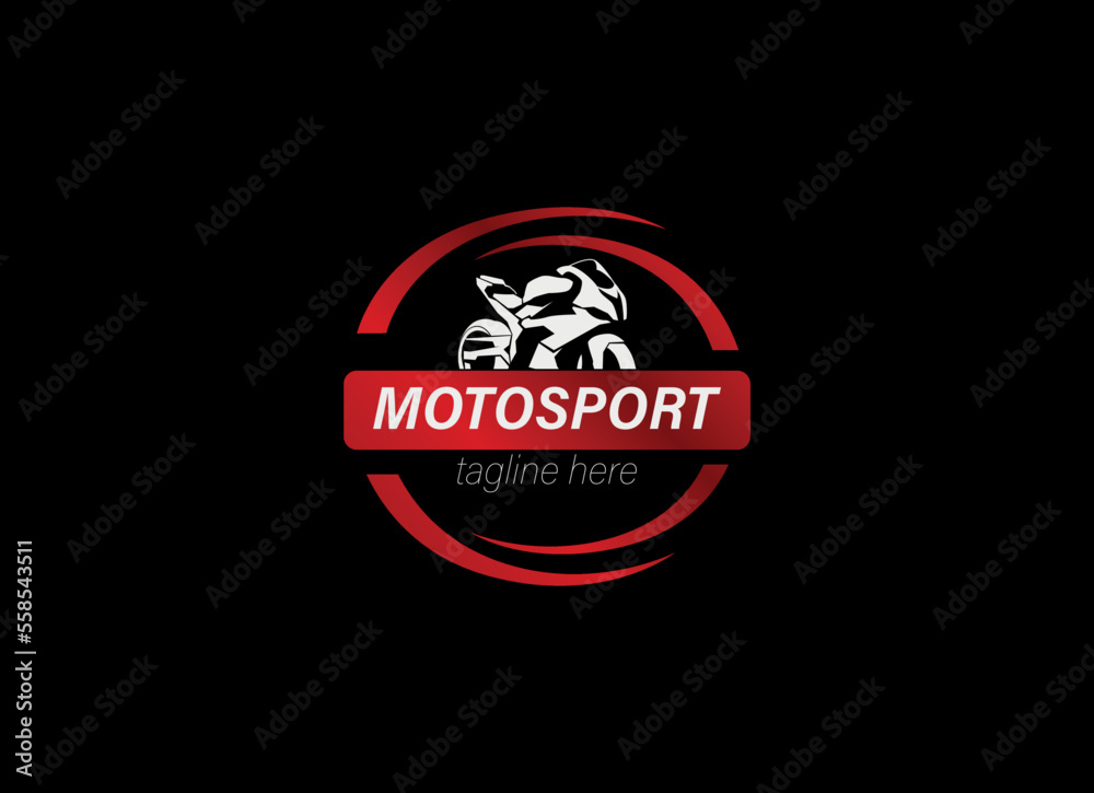 Motorsport Logo Design Template. Vector Logo Designs Stock Vector ...