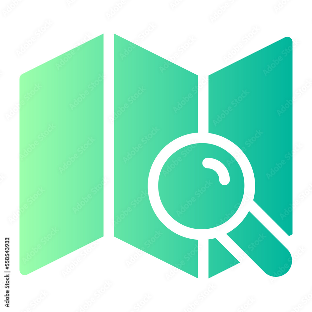 explore gradient icon Stock Vector | Adobe Stock