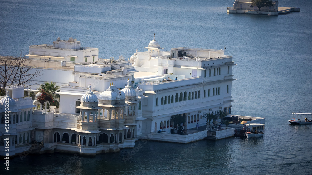 Udaipur, Rajasthan, India 1st January 2023: Udaipur City Palace Famous ...
