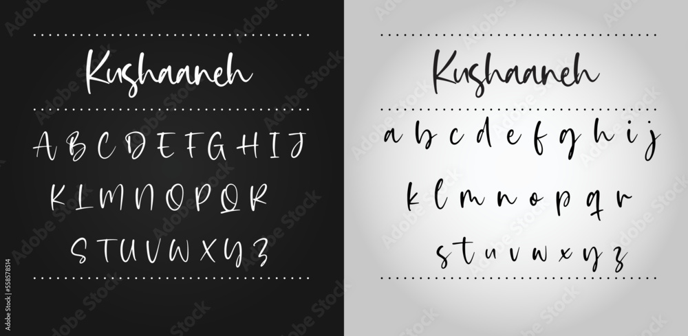 Signature Font Calligraphy Logotype Script Font Type Font lettering ...