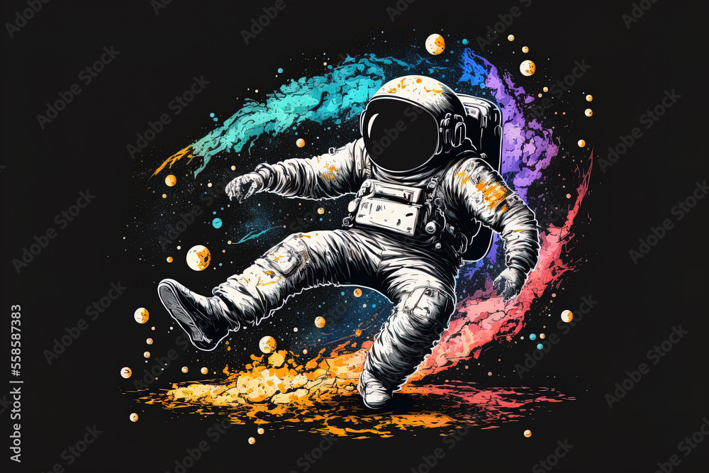 Breakdancing Astronauts