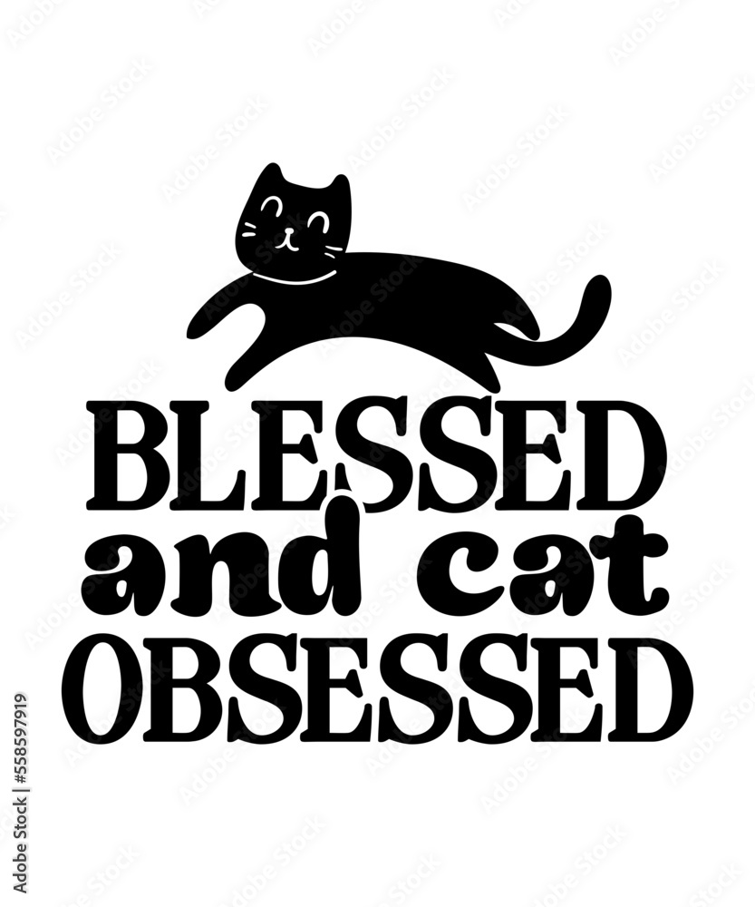 Cat Svg, Bundle Svg, Cat Bundle Svg, Silhouette Svg, Black Cats Svg ...