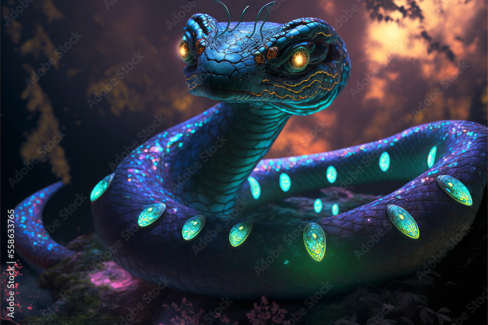 The Galaxial Serpent is a giant, serpent-like creature that dwells in ...