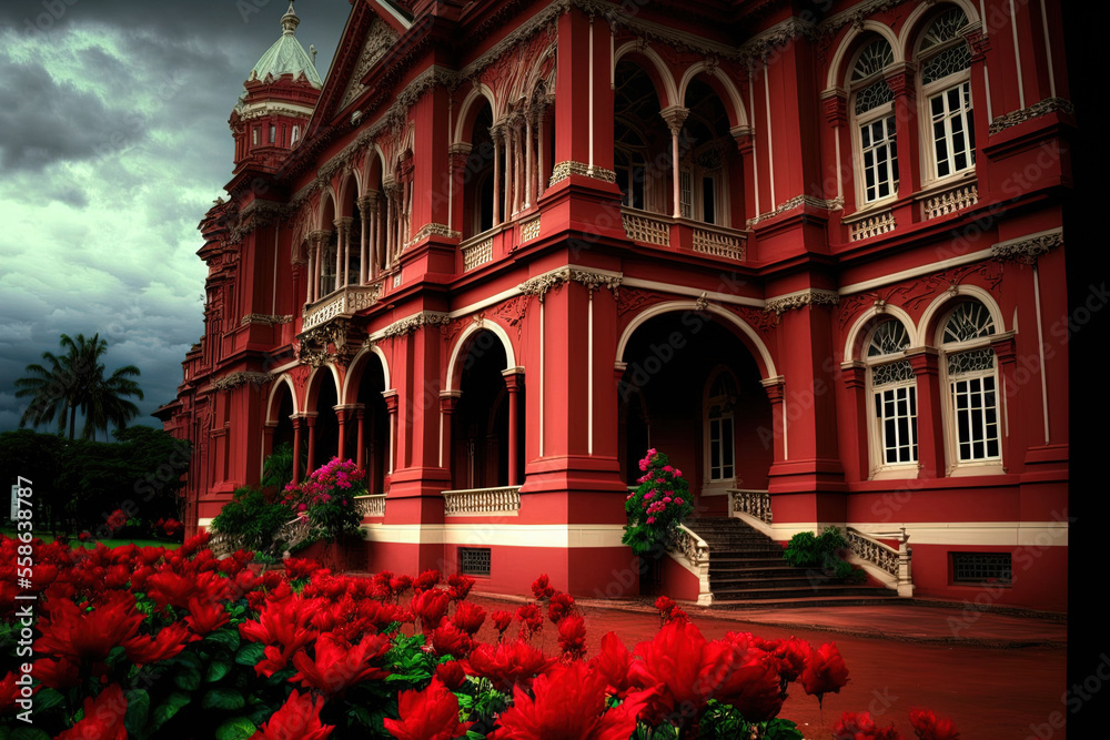 The Red House (Parliament Building) in Port of Spain, Trinidad and ...