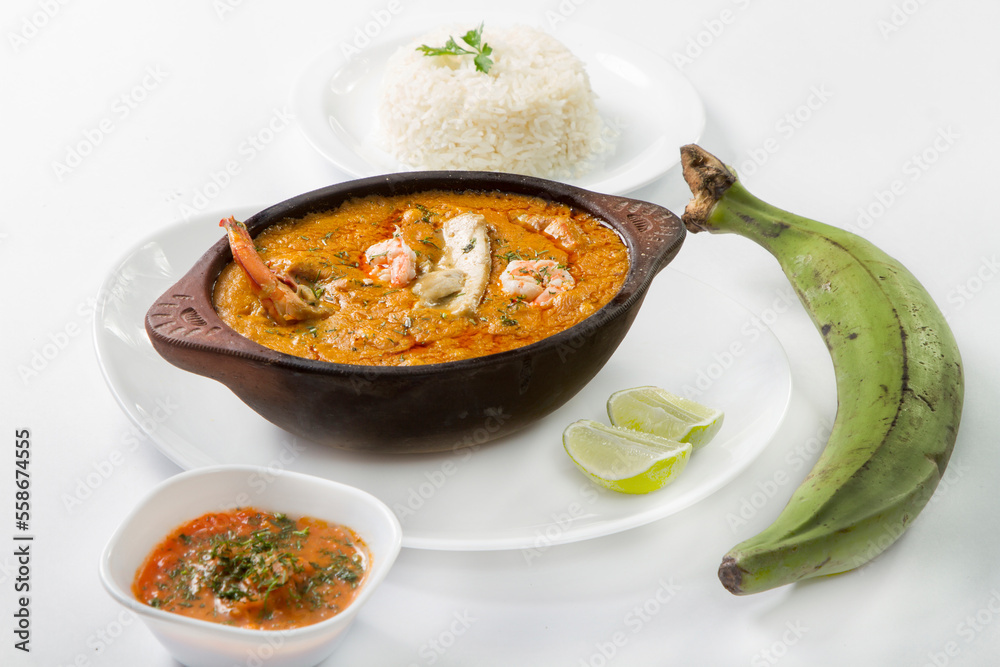 Cazuela de marisco ecuatoriana Stock Photo | Adobe Stock