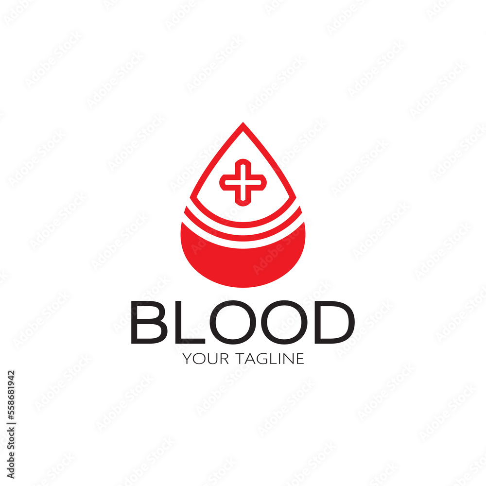circulating blood,blood donation,blood donation logo icon illustration ...