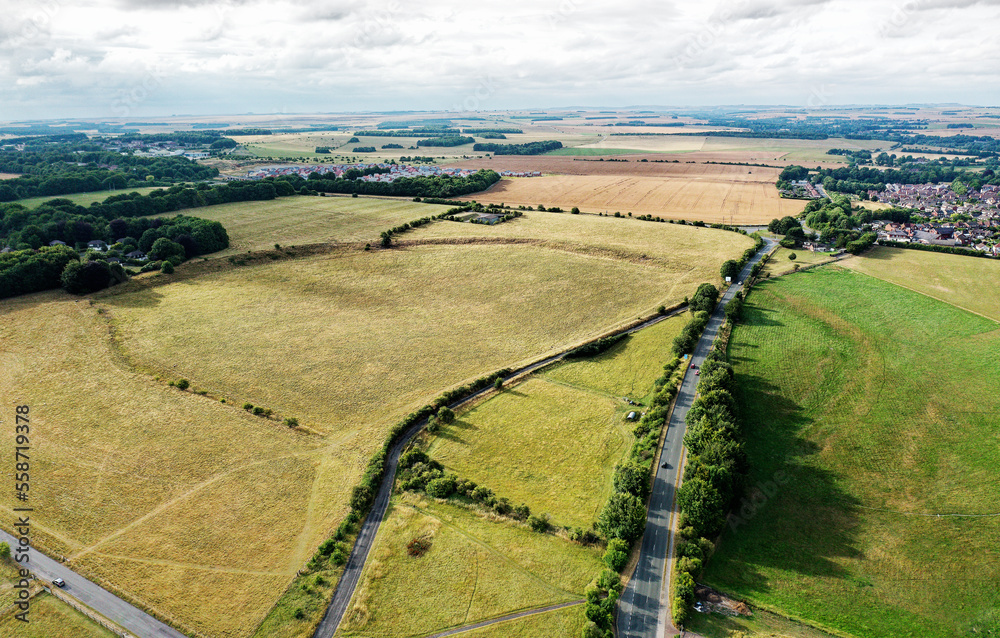 Durrington Walls. Site of major prehistoric Neolithic settlement and ...