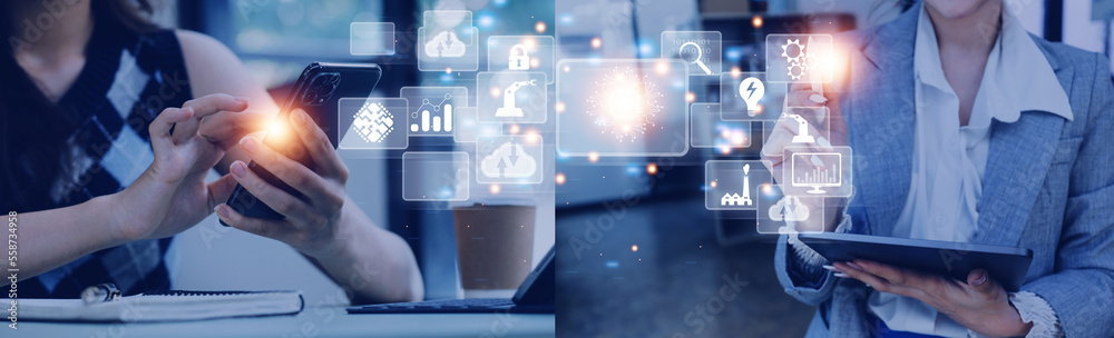 Digital transformation technology strategy, digitization and digitalization of business ...