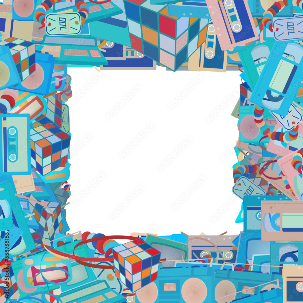 Background pattern abstract design texture. Border frame, transparent ...