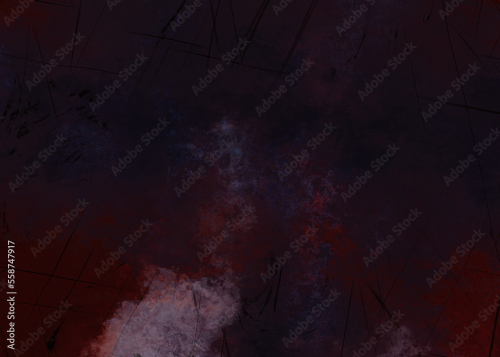Old dark background with stains in creepy gothic scary design texture ...